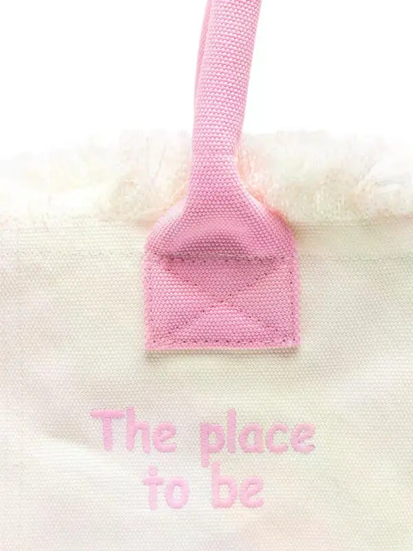 MC2 SAINT BARTH Embroidered Beach Bag
