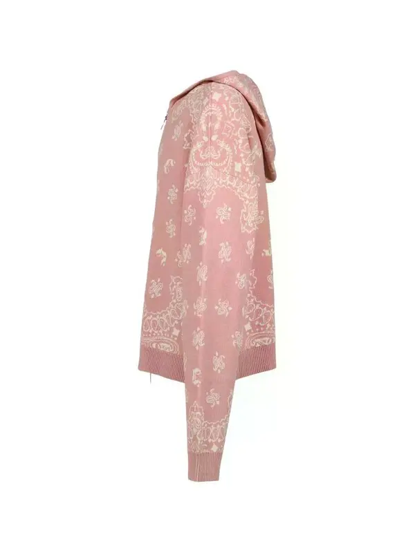 JUN/NAKAYAMA Paisley Jacquard Hoodie