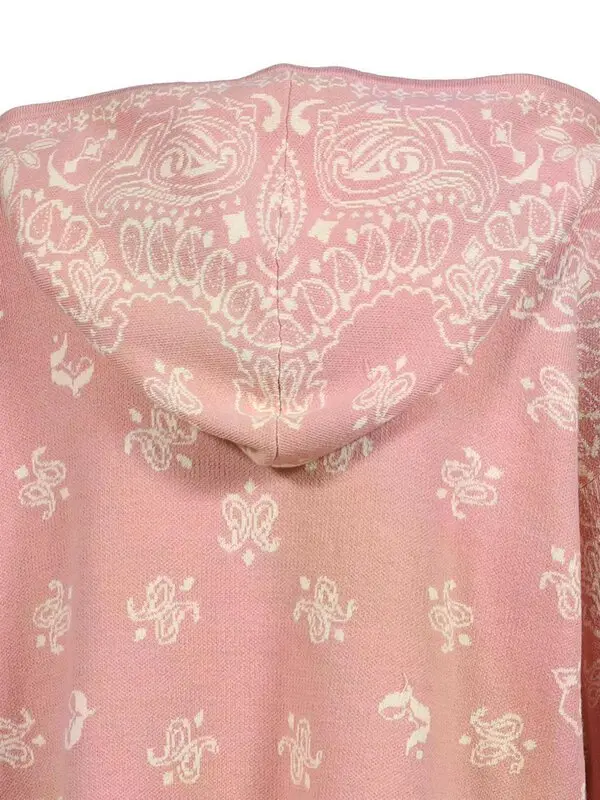 JUN/NAKAYAMA Paisley Jacquard Hoodie