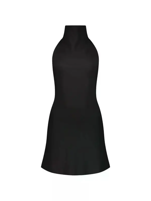 ELLERY Balloon Sleeve High-neck Mini Dress