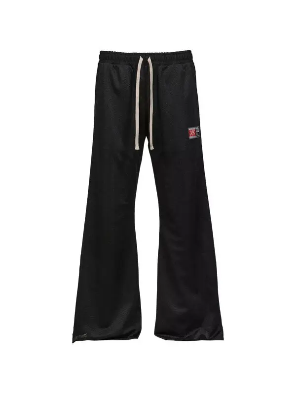 JUN/NAKAYAMA Mesh Logo-patch Track Pants