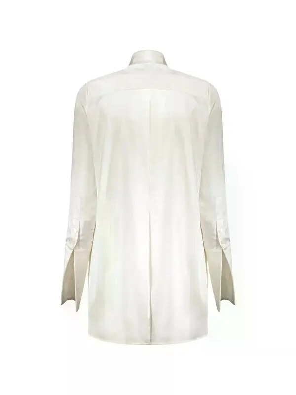 ELLERY Asymmetrical Satin Shirt
