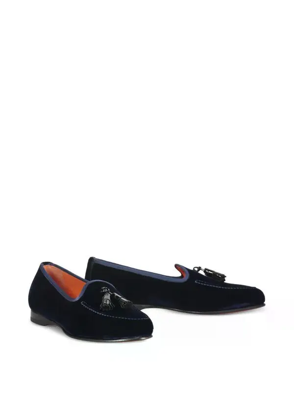 Santoni Andrea Loafers - Blue