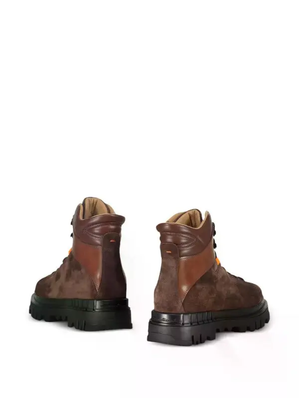 Santoni Panelled Boots