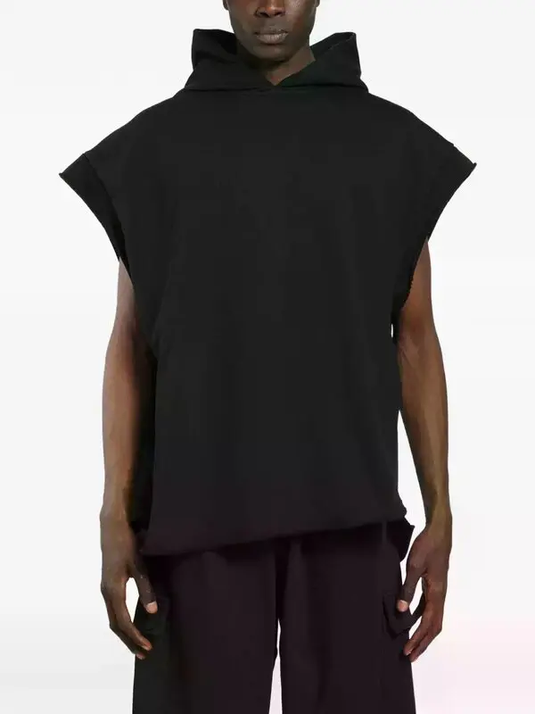 ROADLESS Sleeveless Cotton Hoodie