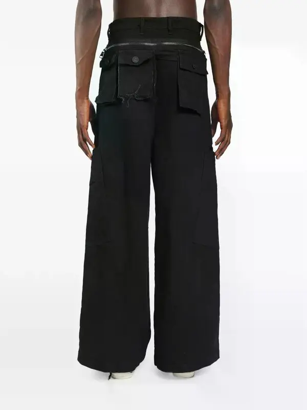 MASSIMO SABBADIN Multi-pocket Wide-leg Jeans