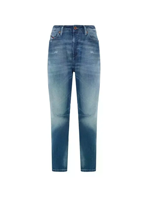 DIESEL® Faded Effect Slim-fit Jeans