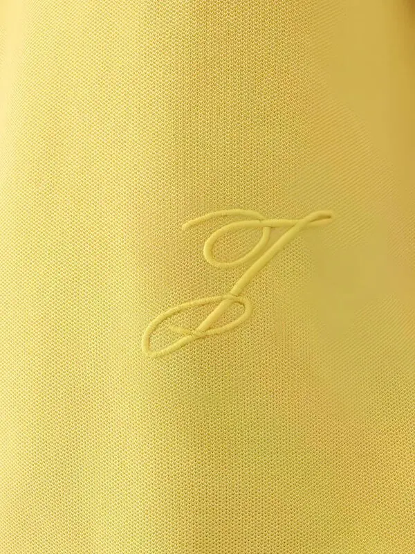 Jacquemus Embroidered-logo Knit Polo Shirt
