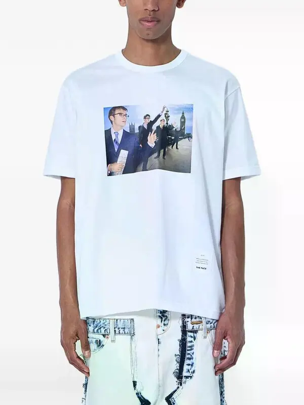 Junya Watanabe Graphic-print T-shirt - White