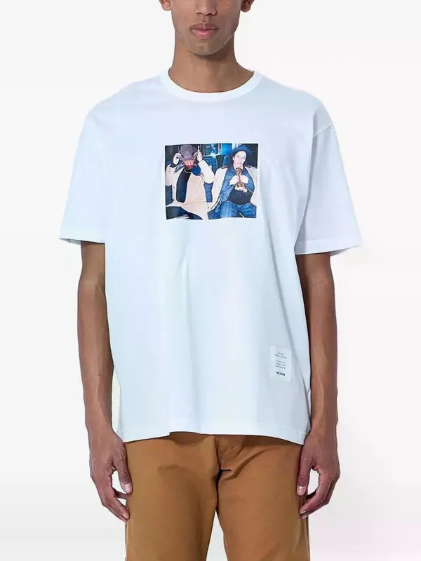 Junya Watanabe Graphic-print T-shirt - White