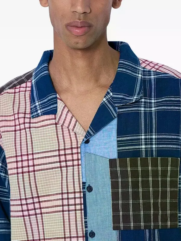 STORY MFG. Patchwork Plaid Shirt