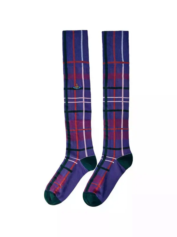 VIVIENNE WESTWOOD Tartan Pattern Socks