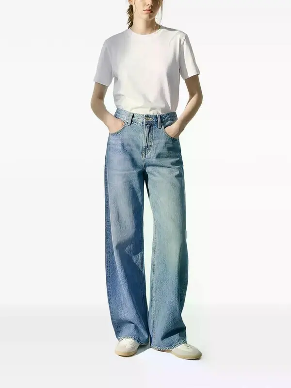 HEY JOANIE Arc Wide-leg Jeans