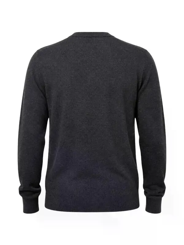 Dolce & Gabbana Embroidered Logo Wool Sweater