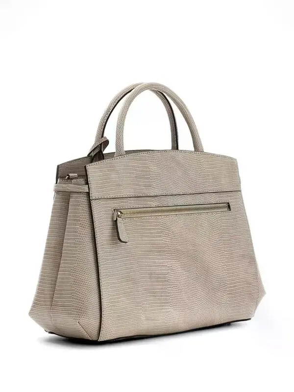 Guess Melinda Snakeskin-effect Tote Bag