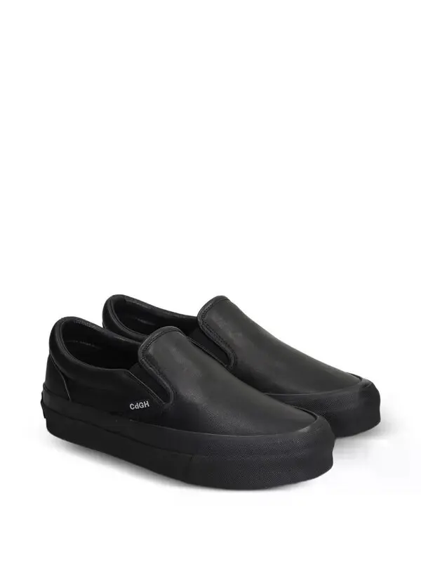 Comme Des Garçons Steer Slip-on Leather Sneakers