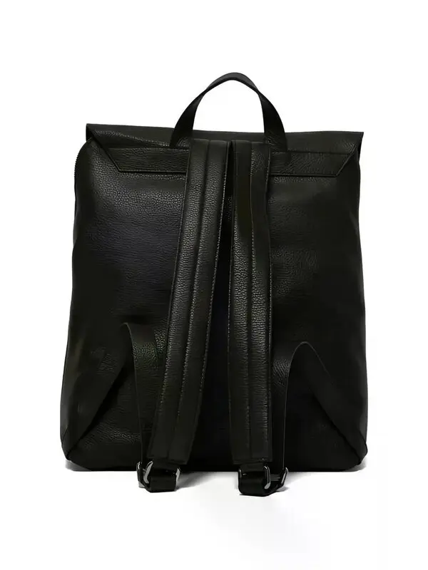 Orciani Active Micron Pebbled Leather Backpack