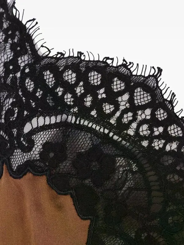 Co Lace-trim Silk Camisole