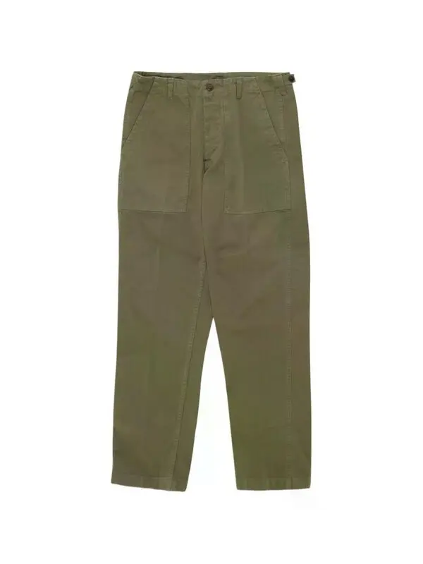 FORTELA Herringbone Cotton Trousers