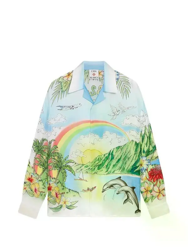 Casablanca Aloha Long-sleeves Shirt