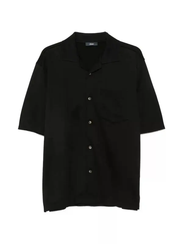 Herno Short-sleeve Camp-collar Shirt
