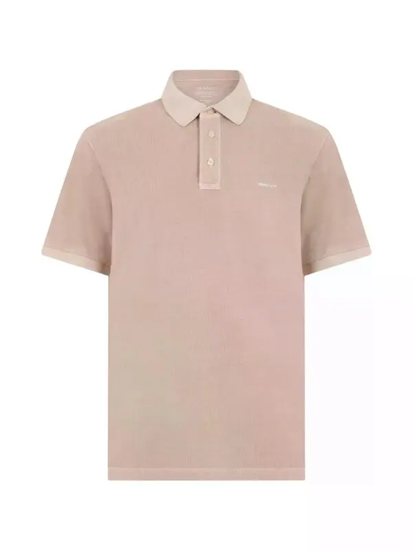 Gant Sunfaded Cotton Polo Shirt - Neutrals