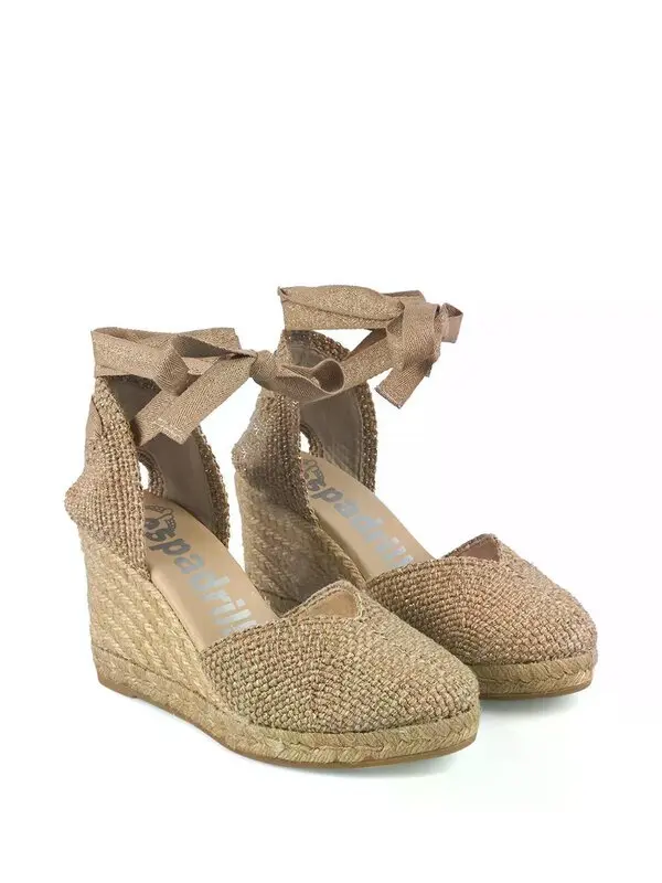ESPADRILLES Cof Hilo Woven Ankle-tie