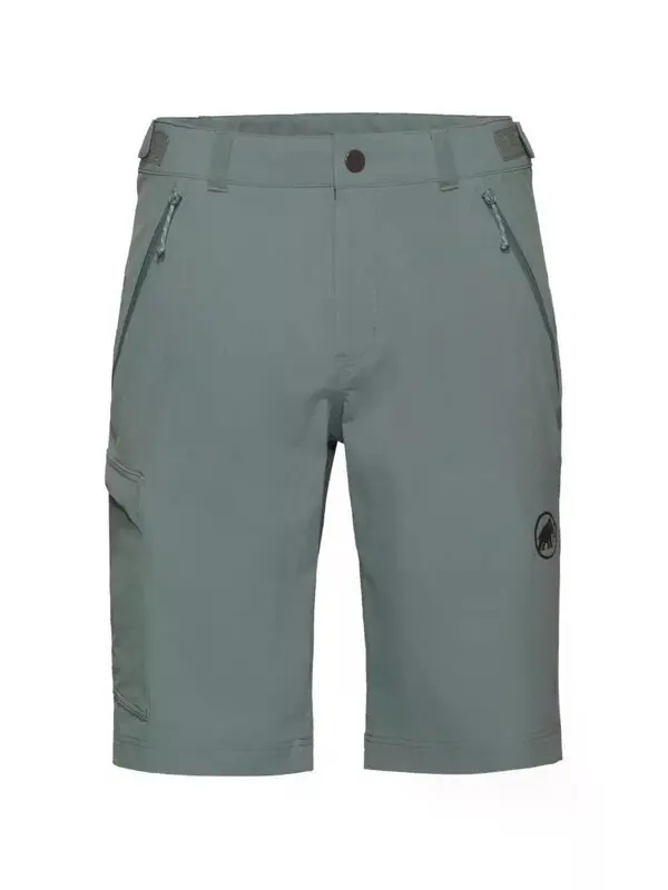 MAMMUT Runbold Iv Logo-print Hiking Shorts - Blue