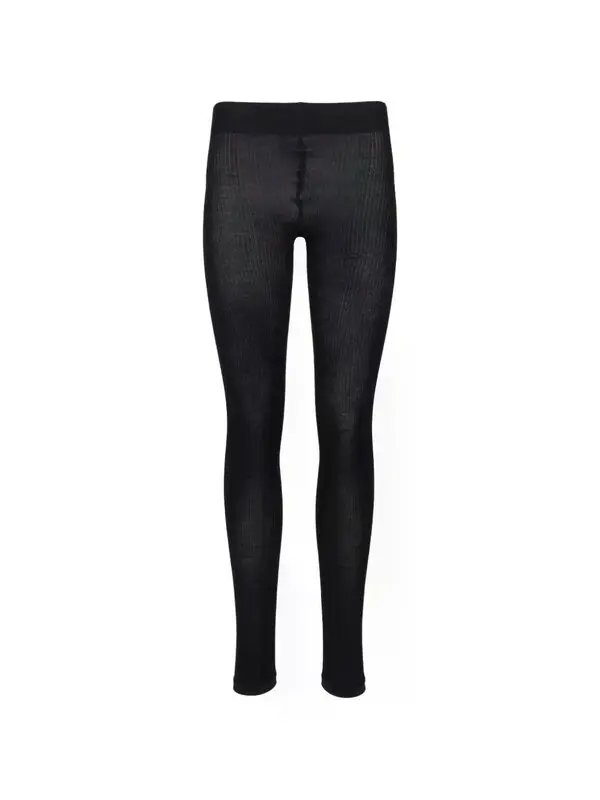 ANTIPAST Ribbed-knit Leggings - Black