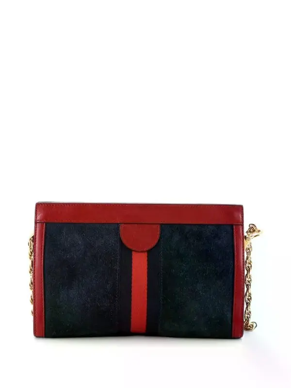 Gucci Ophidia Chain Suede Small Shoulder Bag