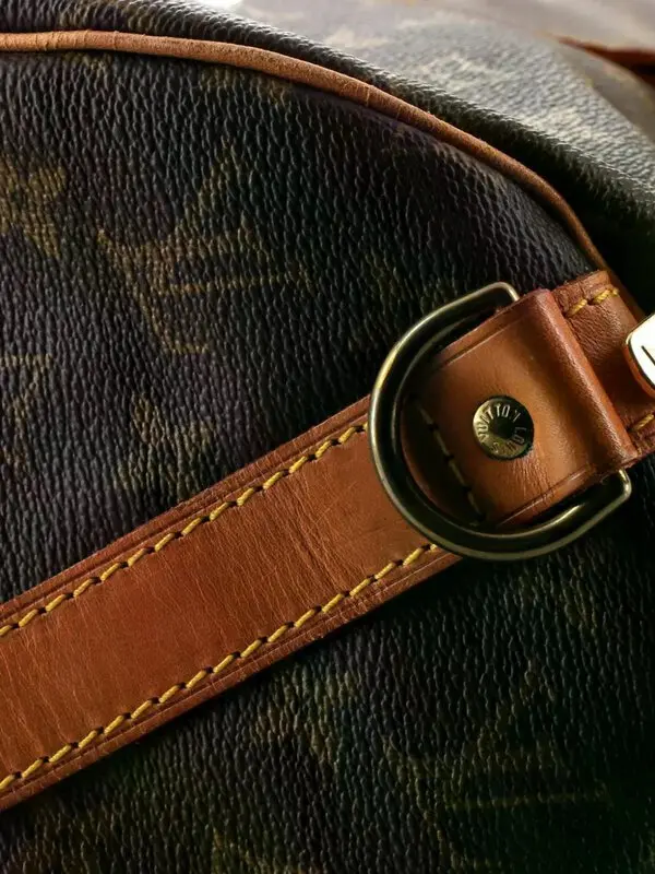 LOUIS VUITTON Keepall Bandouliere Monogram Canvas 45 Travel Bag - Brown