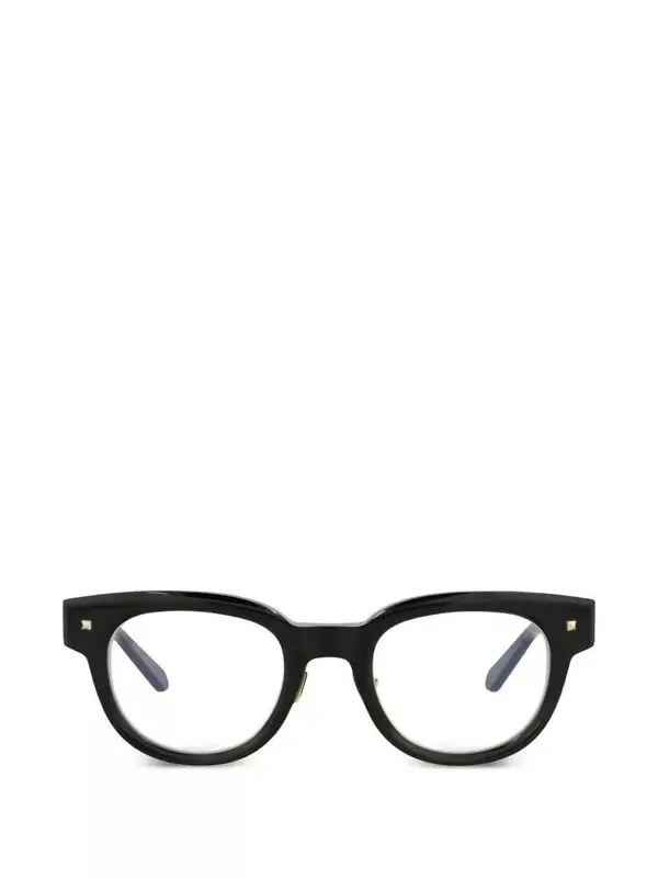 Valentino Garavani Rockstud Square-frame Glasses - Black