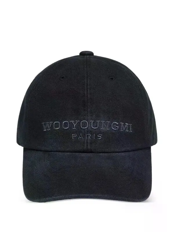 WOOYOUNGMI Embroidered Logo Cap - Blue