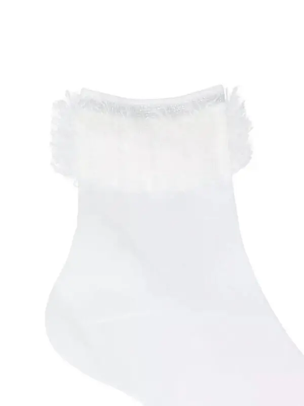 ANTIPAST Lace-trim Ankle Socks