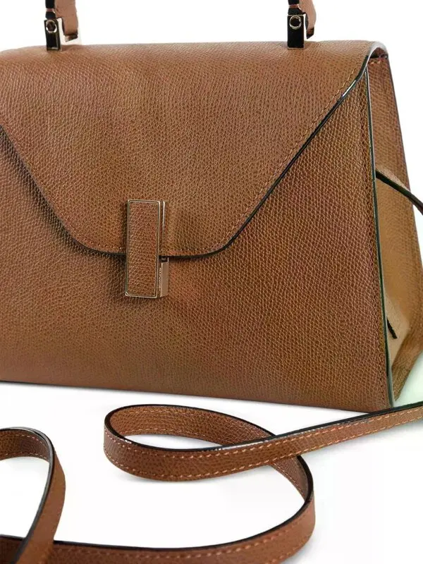 VALEXTRA Mini Iside Leather Tote Bag