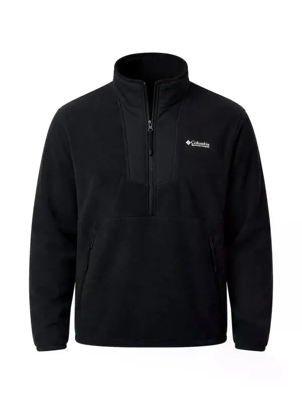 Columbia Sequoia Grove Quarter-zip Fleece Sweater - Black