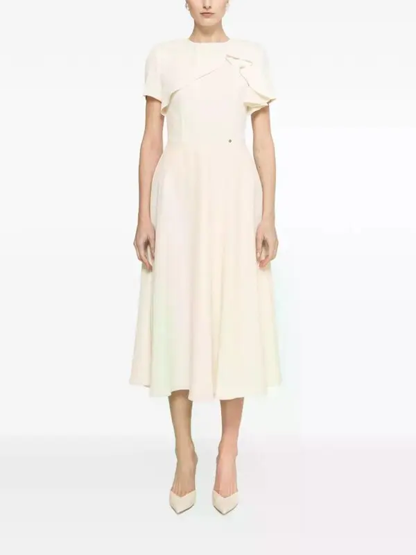 NISSA Ruffled A-line Dress