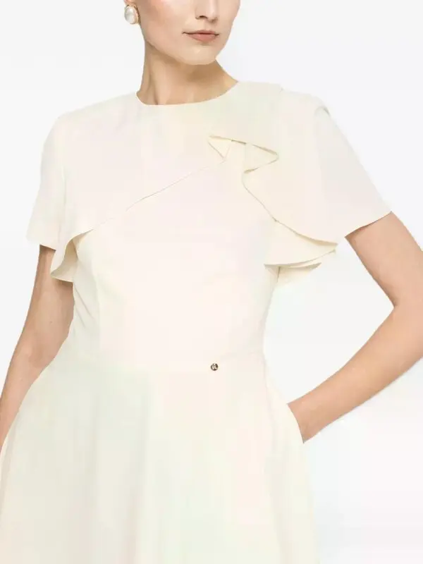 NISSA Ruffled A-line Dress