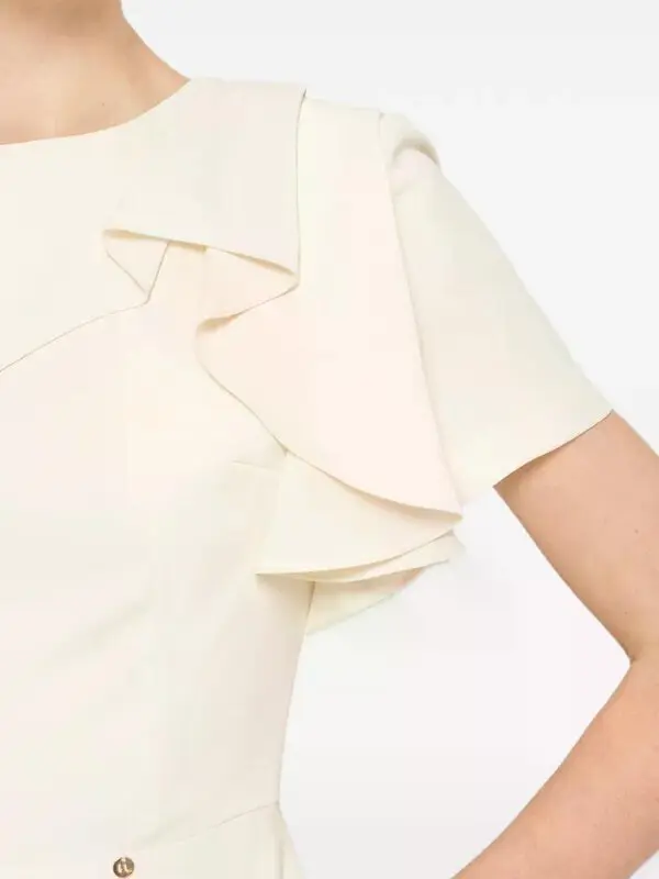 NISSA Ruffled A-line Dress