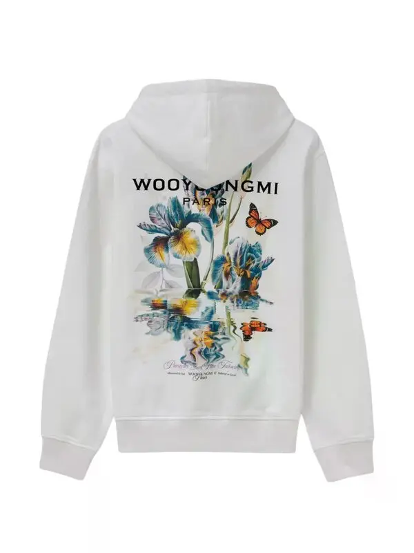 WOOYOUNGMI Floral Print Hoodie