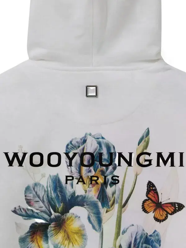 WOOYOUNGMI Floral Print Hoodie