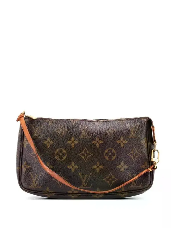 LOUIS VUITTON Pochette Accessoires Monogram Canvas Clutch Bag