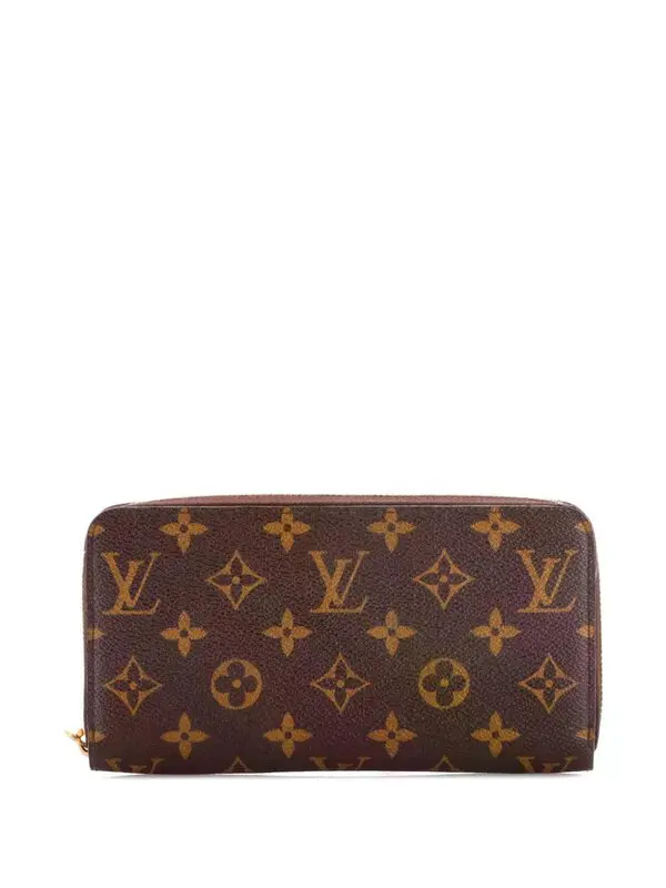 LOUIS VUITTON Zippy Wallet Monogram Canvas Small Wallets