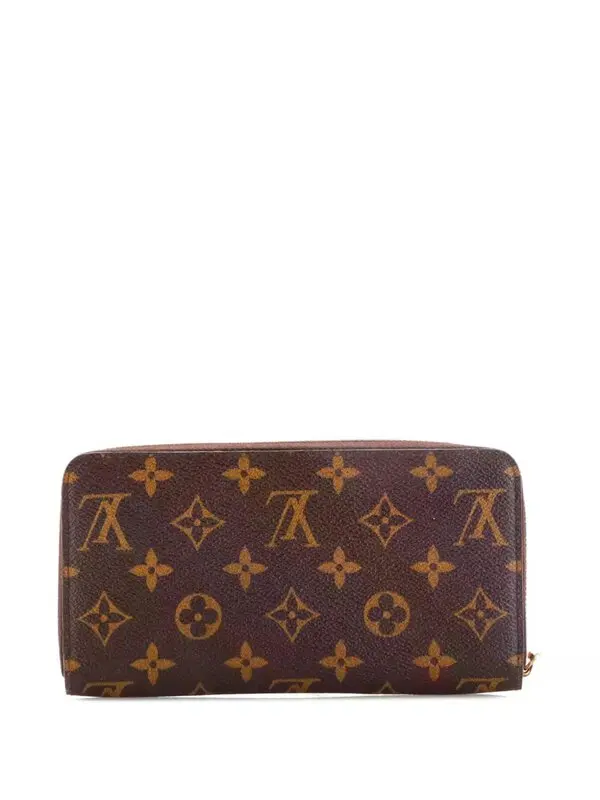 LOUIS VUITTON Zippy Wallet Monogram Canvas Small Wallets