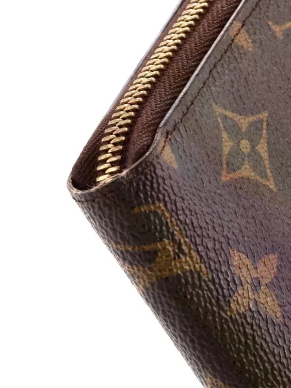 LOUIS VUITTON Zippy Wallet Monogram Canvas Small Wallets