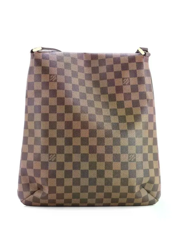 LOUIS VUITTON Musette Gm Crossbody Bag Damier - Brown