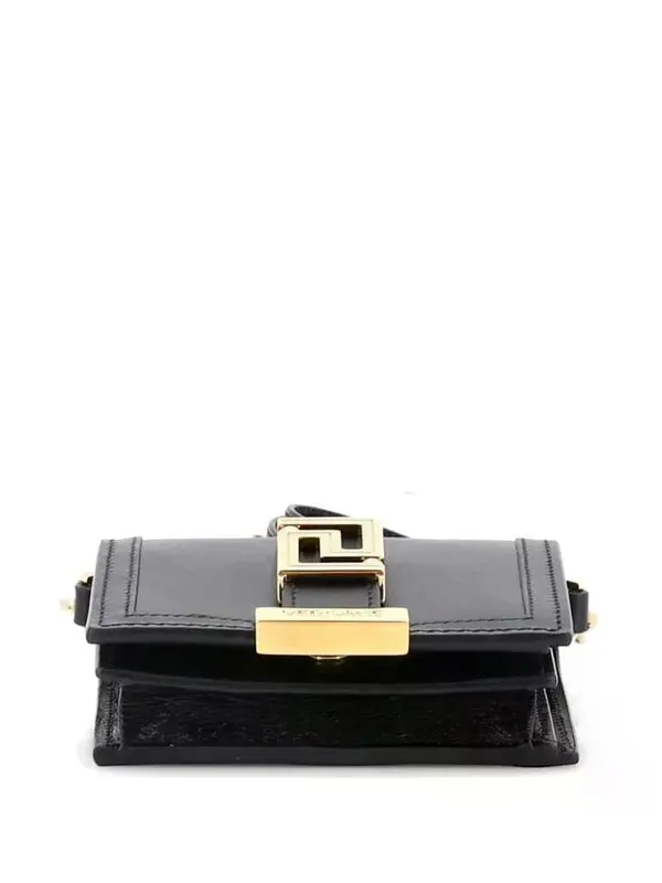 Versace Greca Goddess Wallet On Chain Leather Mini Crossbody Bag