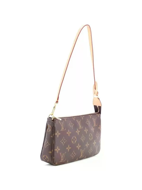 LOUIS VUITTON Monogram Canvas Pochette Accessoires Nm Clutch Bag