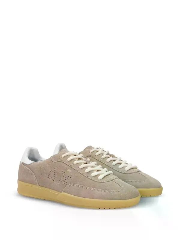 SUN 68 California Sun Perforated Suede Sneakers