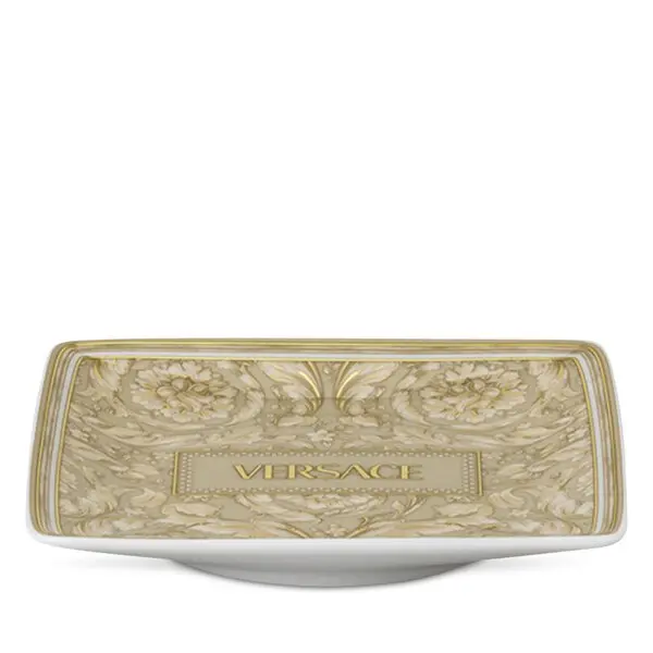 Versace Barocco Beige Canape Dish - Light Beige